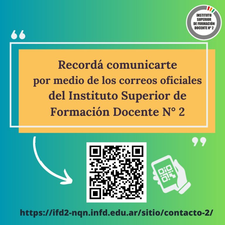 INSTITUTO SUPERIOR DE FORMACIÓN DOCENTE Nº 2