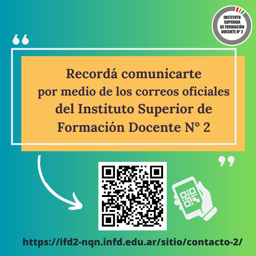 INSTITUTO SUPERIOR DE FORMACIÓN DOCENTE Nº 2