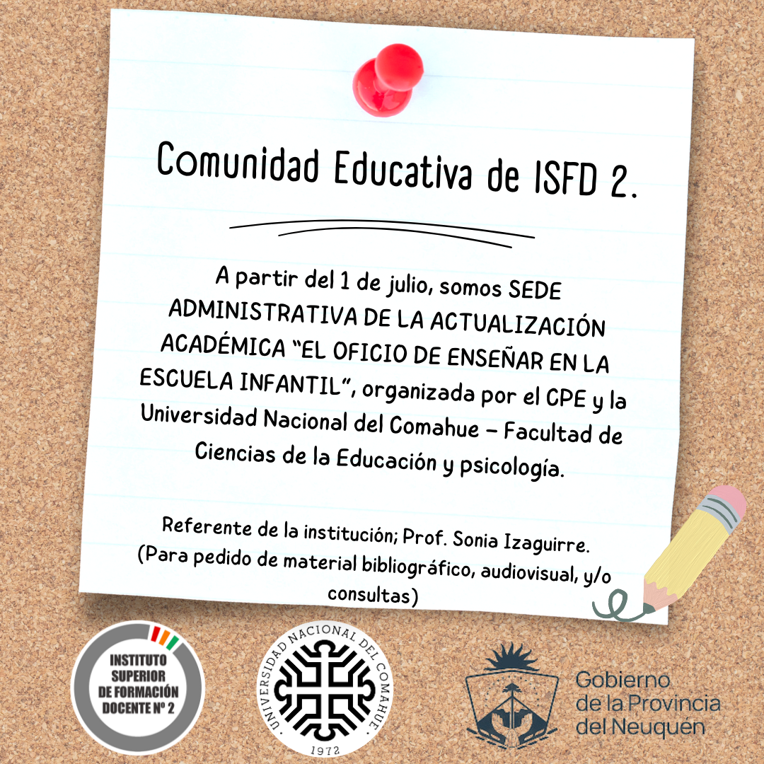 INSTITUTO SUPERIOR DE FORMACIÓN DOCENTE Nº 2